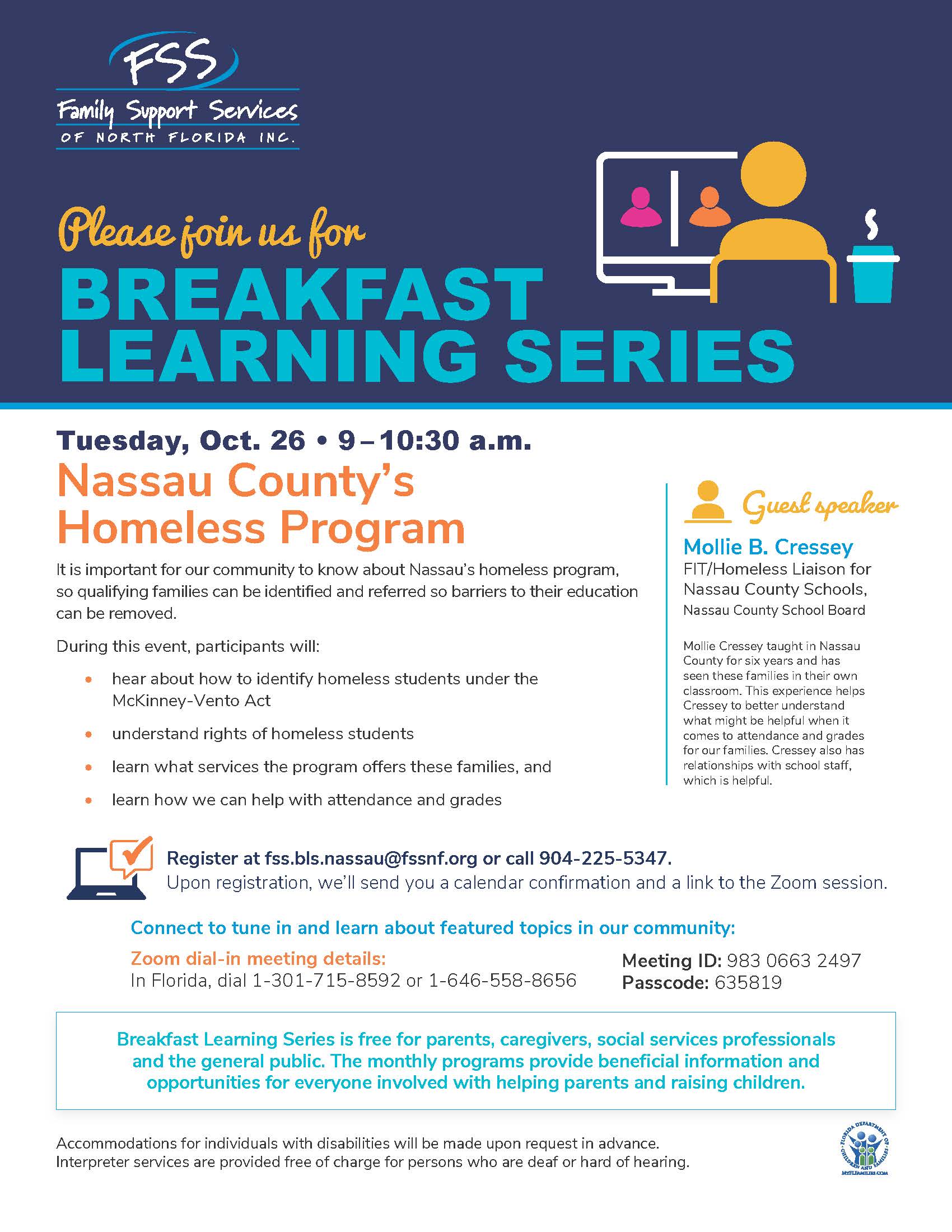 Breakfast Learning Series (Nassau): Nassau County's Homeless Program ...